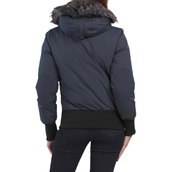 Pajar | Jackets & Coats | Pajar Womens Cordova Bomber Jacket Faux Fur Lined Hood Hypoallergenic ...